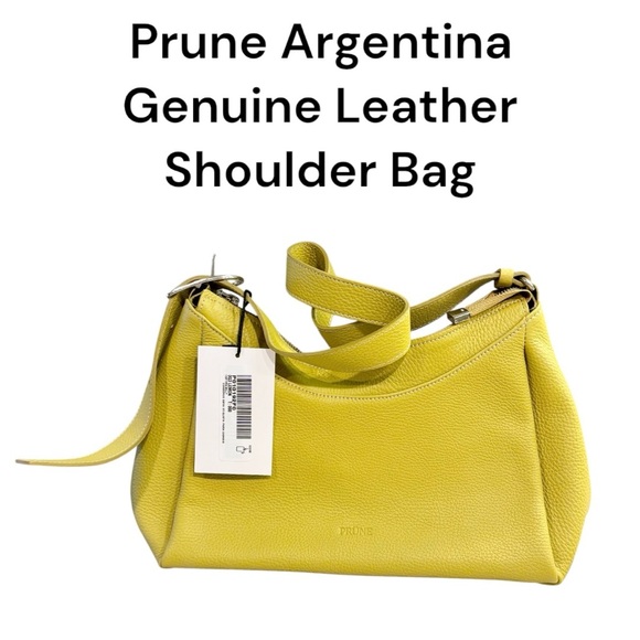 Prune | Bags | Prune Argentina Genuine Leather Shoulder Bag Hobo Style ...